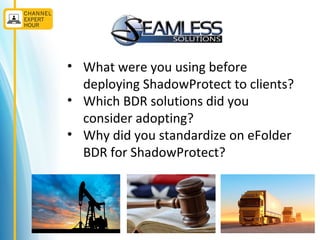 BDR Bake-Off: Acronis vs. Replibit vs. ShadowProtect | PPT