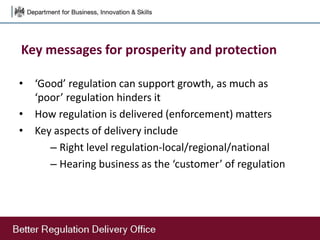 Better Regulation - Erica Steward, BRDO | PPT