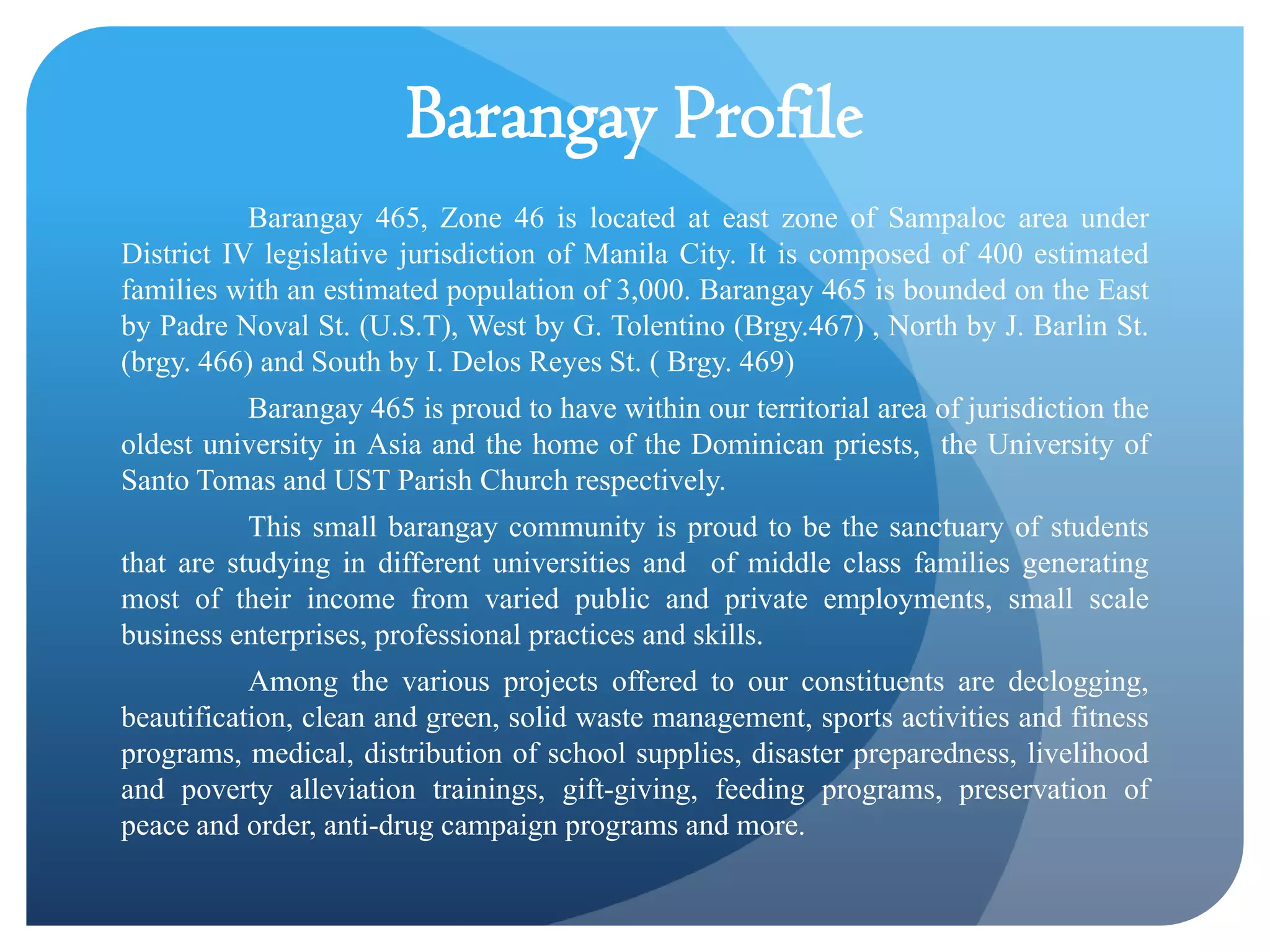 The Barangay Disaster Risk Reduction Management Plan | PPTX