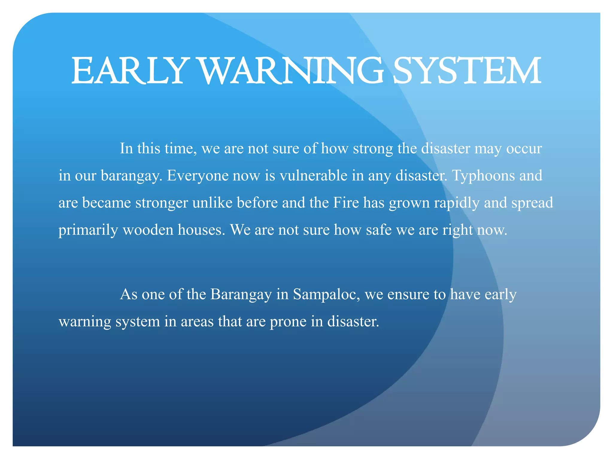 The Barangay Disaster Risk Reduction Management Plan | PPTX