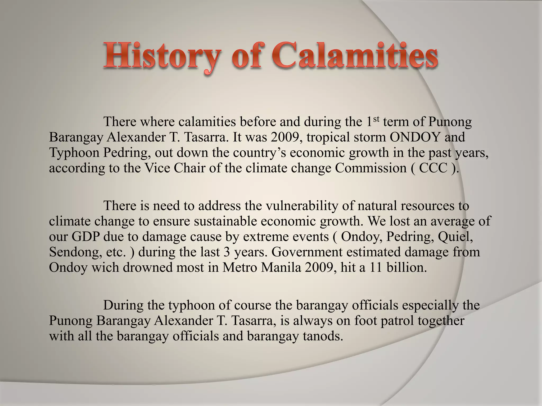 Barangay 465 Disaster Risk Reduction Management Plan | PPTX