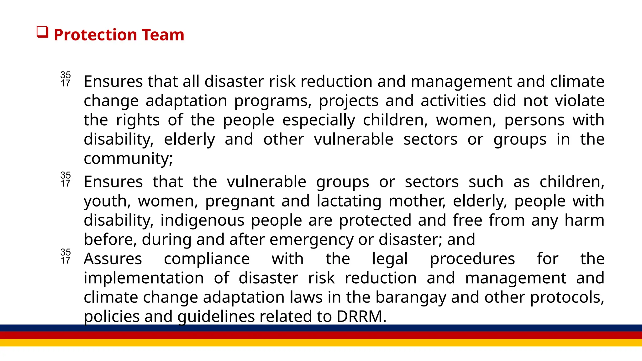 Barangay Disaster Risk Reduction and Management Committee Composition ...