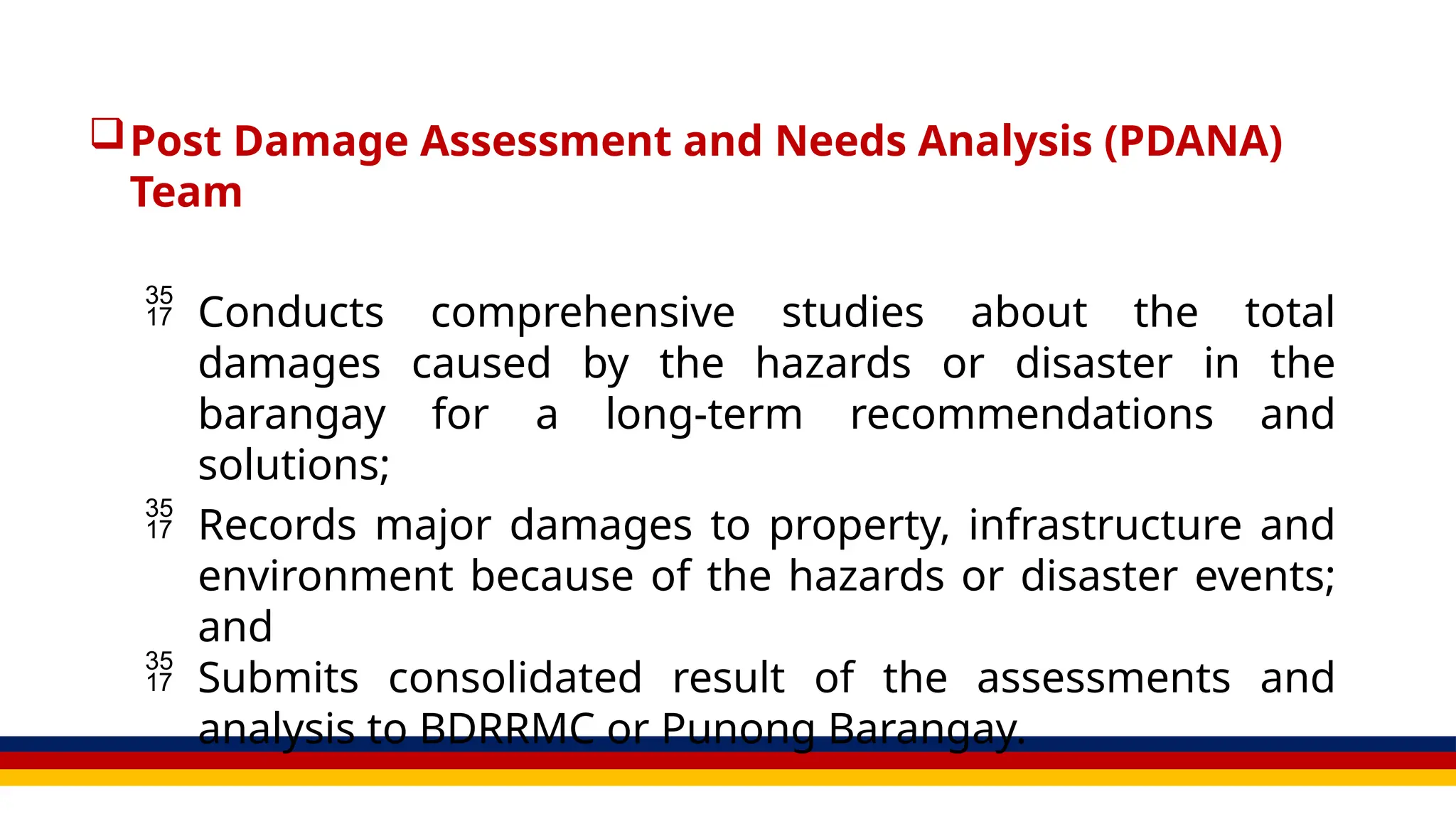 Barangay Disaster Risk Reduction and Management Committee Composition ...
