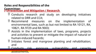 Barangay Disaster Risk Reduction and Management Committee Composition ...
