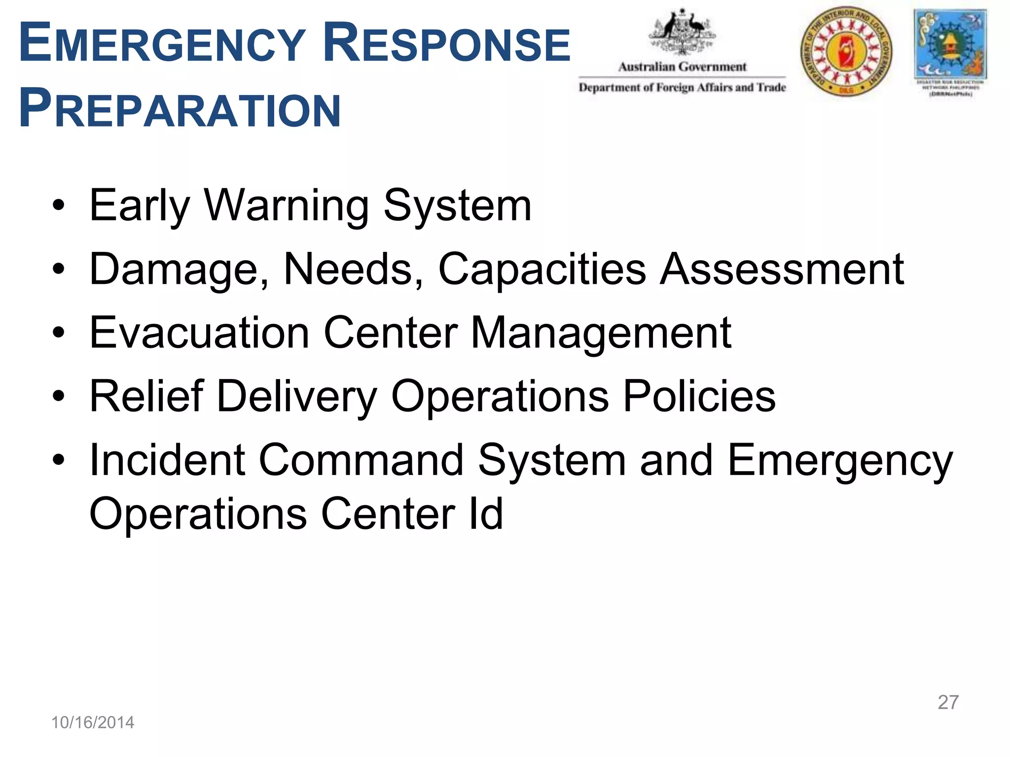 Barangay Bambang Disaster Risk Reduction and Management Planning ...
