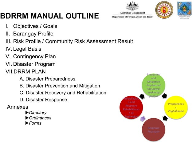 Barangay Bambang Disaster Risk Reduction and Management Planning ...