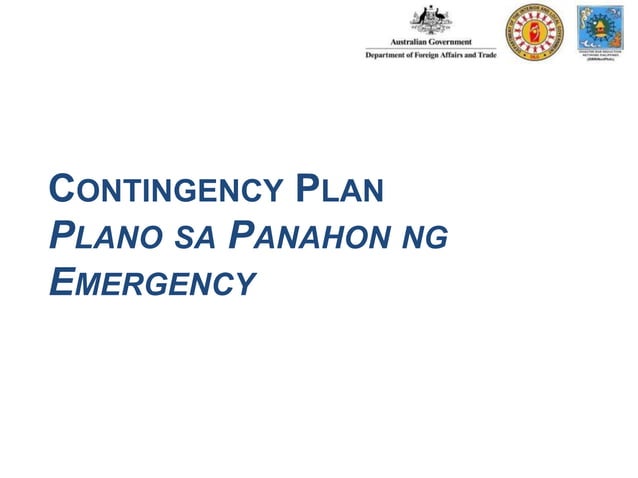 Barangay Bambang Disaster Risk Reduction and Management Planning ...