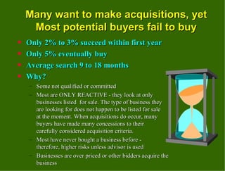 8 steps to making successful acquisitions | PPT