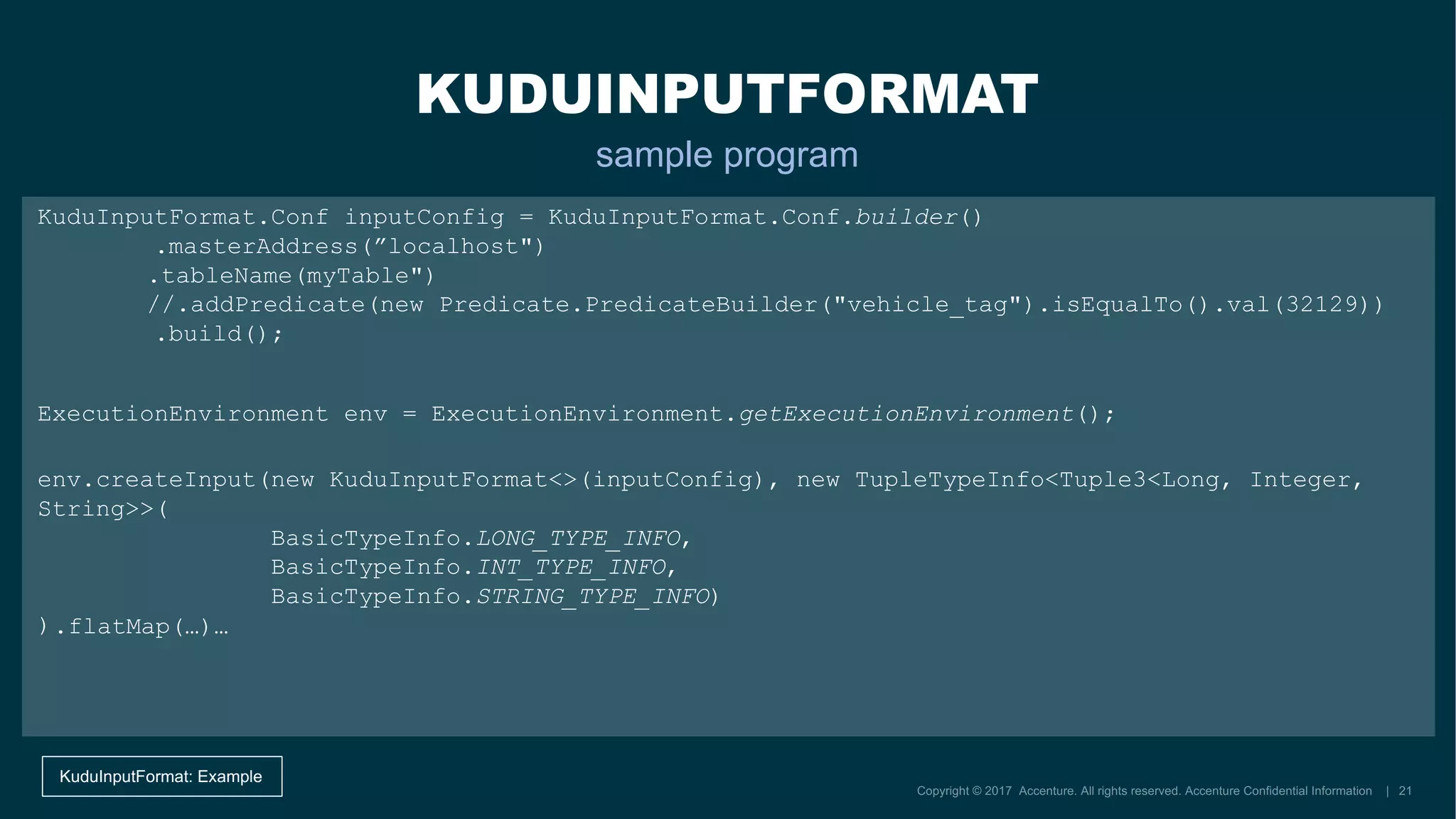 Apache Flink & Kudu: a connector to develop Kappa architectures | PPT