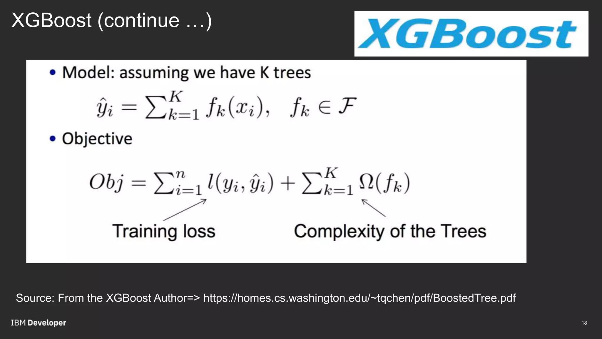 Big Data Spain 2018: How to build Weighted XGBoost ML model for Imbalance datasets | PPTX