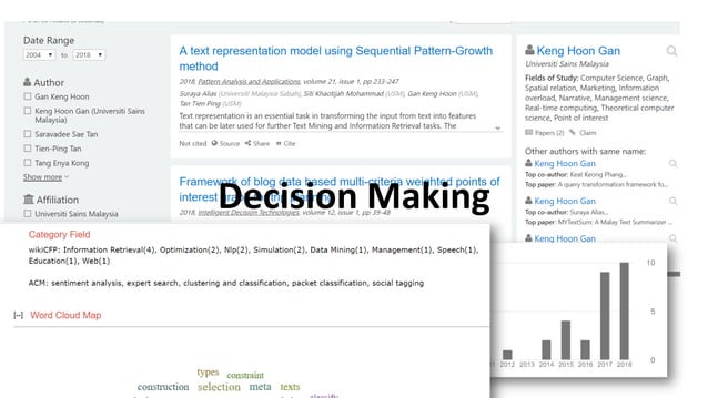 Project: Interfacing Chatbot with Data Retrieval and Analytics Queries for Decision Making | PPT