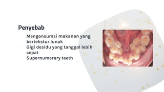 Jenis-jenis Maloklusi (Malposisi, Crowding, Open Bite) | PPTX