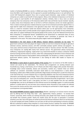 BDS for the poor in India. A synthesis by Vrutti Team - 8 Aug 2010 | PDF