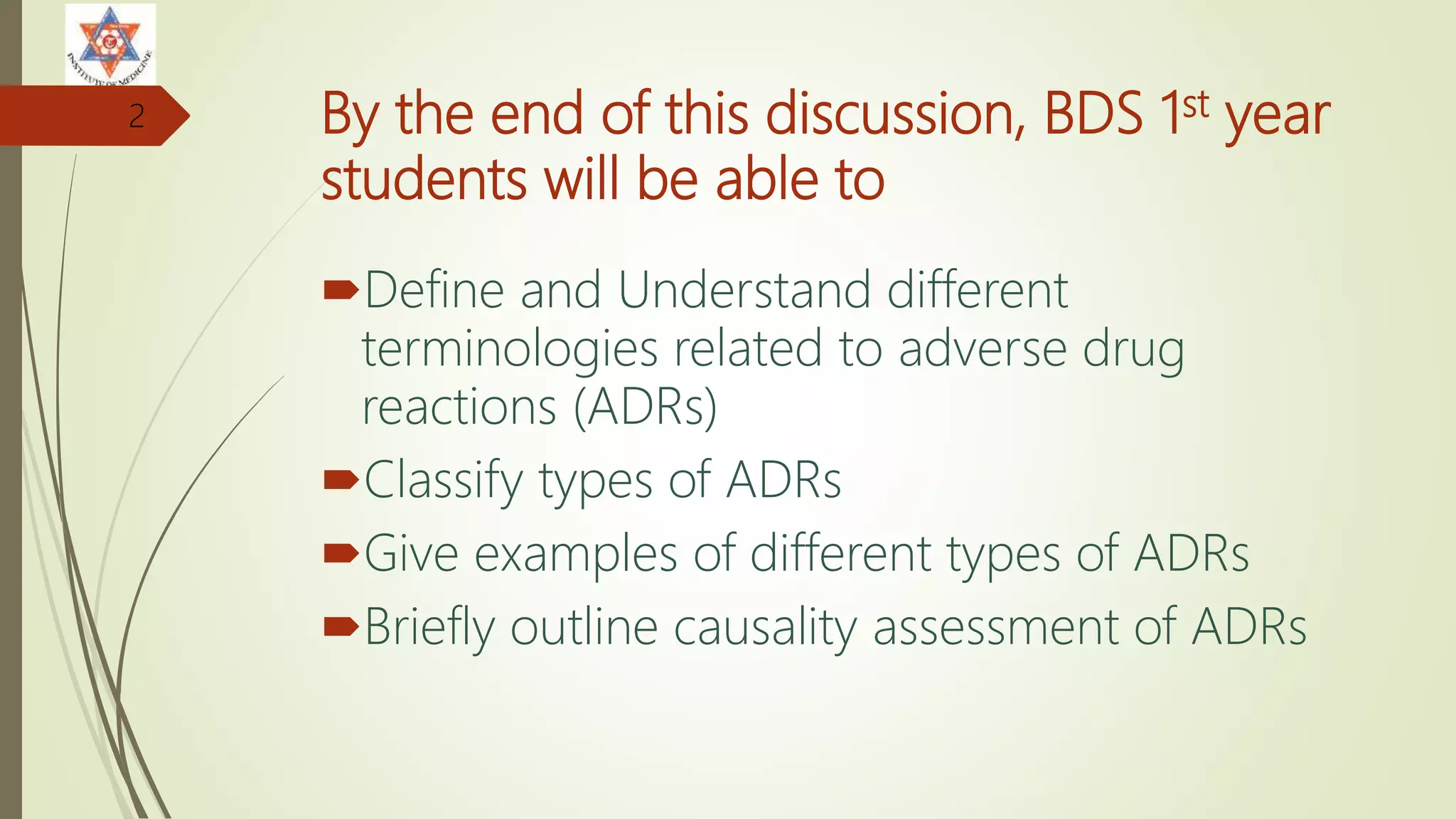 Adverse Drug Reaction | PPTX