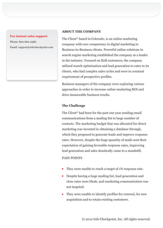 Sales Case Study | PDF