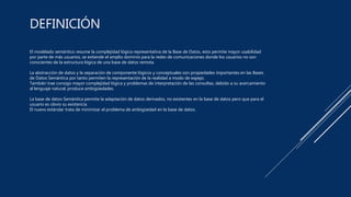 Bases de Datos Semanticas | PPTX
