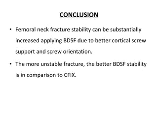 F technique for fracture neck femur | PPTX