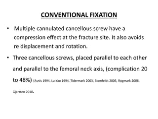 F technique for fracture neck femur | PPTX