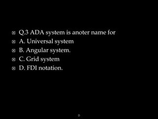 BDS II year Lecture Tooth notation.pptx
