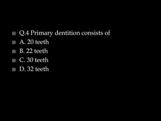 BDS II year Lecture Tooth notation.pptx