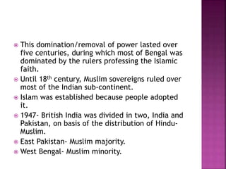 Bd Studies- Chapter 2-Linguistics-Establishment of Muslim Rule In ...