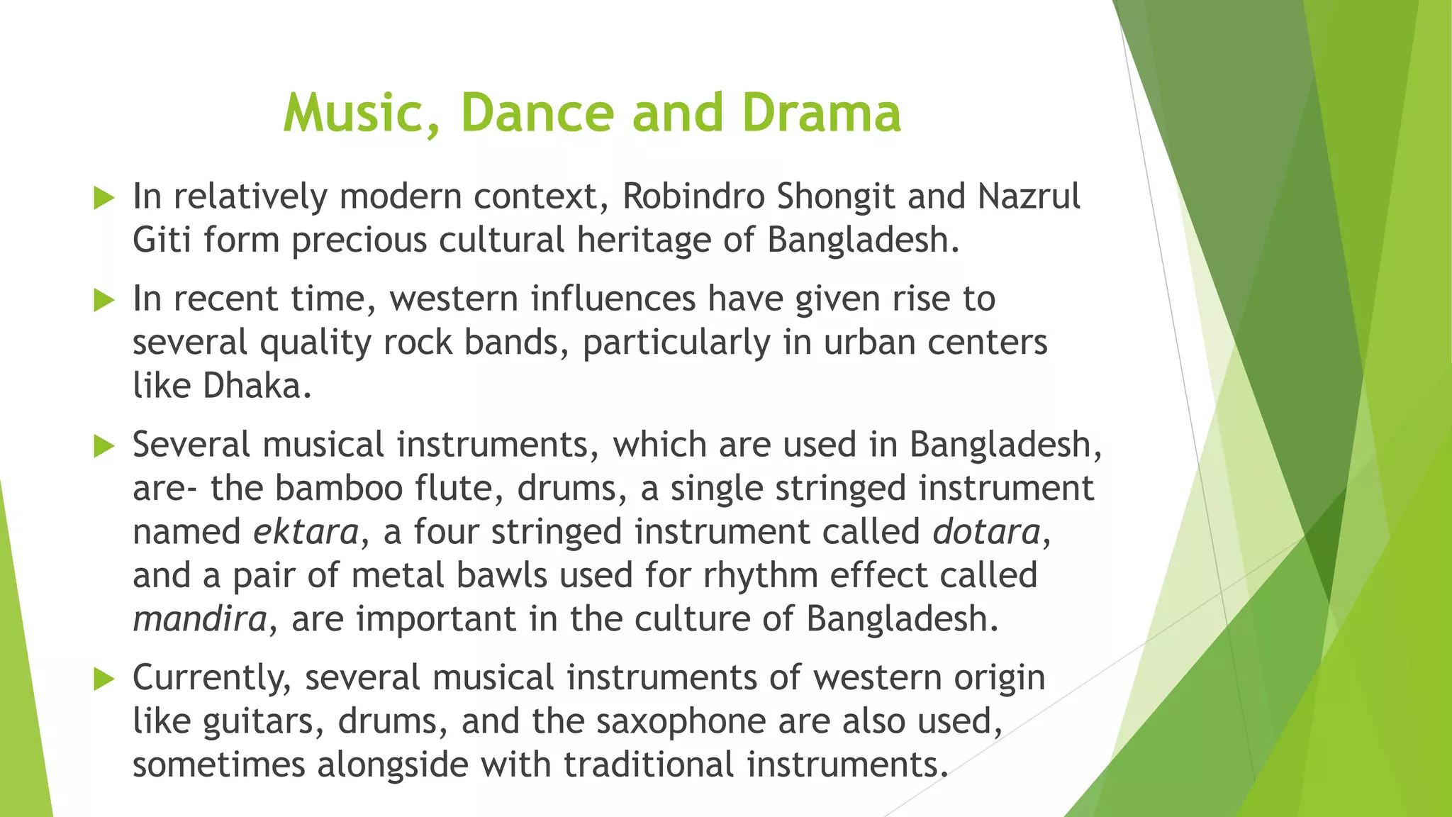 Culture of Bangladesh | PPTX