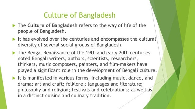 Culture of Bangladesh
