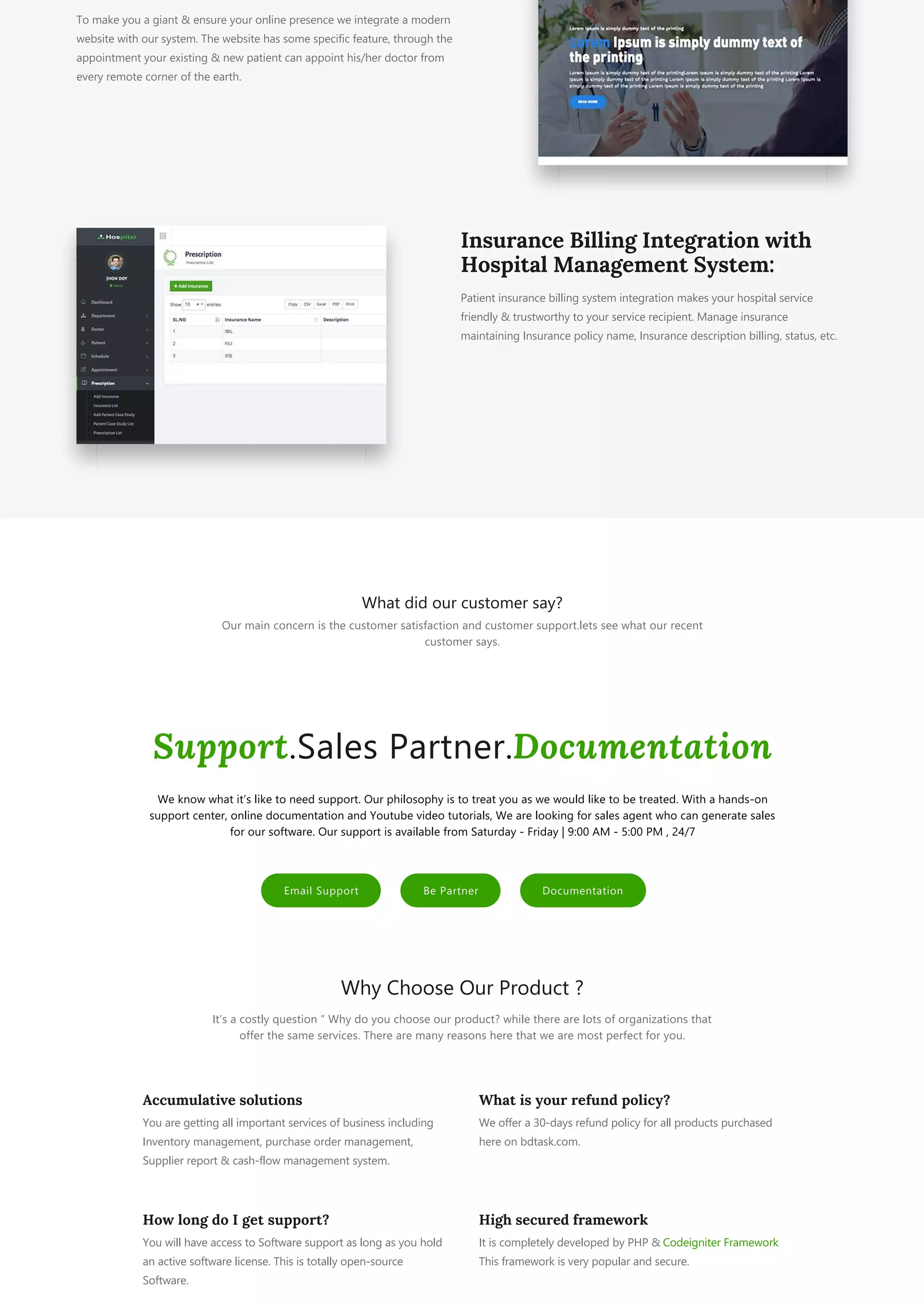 Bdtask hms hospital management system with website | PDF