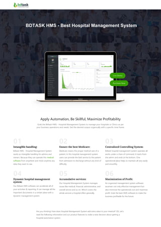 Bdtask hms hospital management system with website | PDF