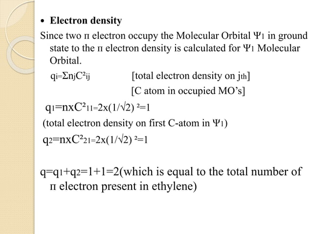 Huckel Molecular Orbital Theory | PPTX | Physics | Science
