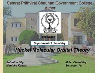 Huckel Molecular Orbital Theory | PPT
