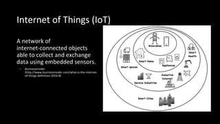 Artificial Intelligence, IoT and BigData for Driving Innovation | PPT