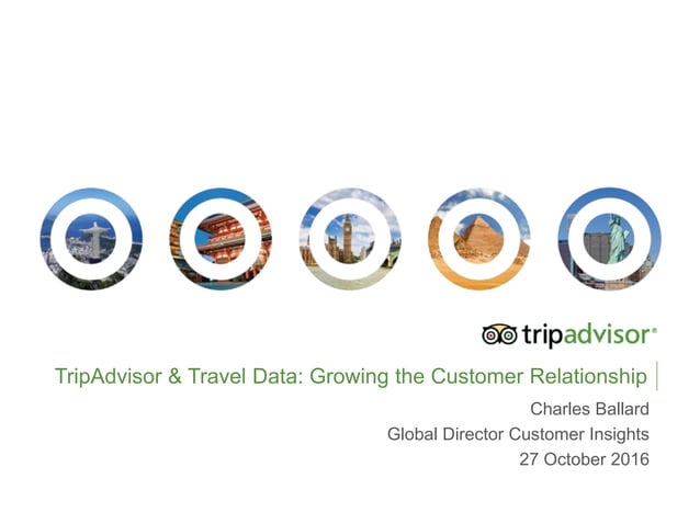 BDW16 London - Charlie Ballard, TripAdvisor - TripAdvisor and Constant ...
