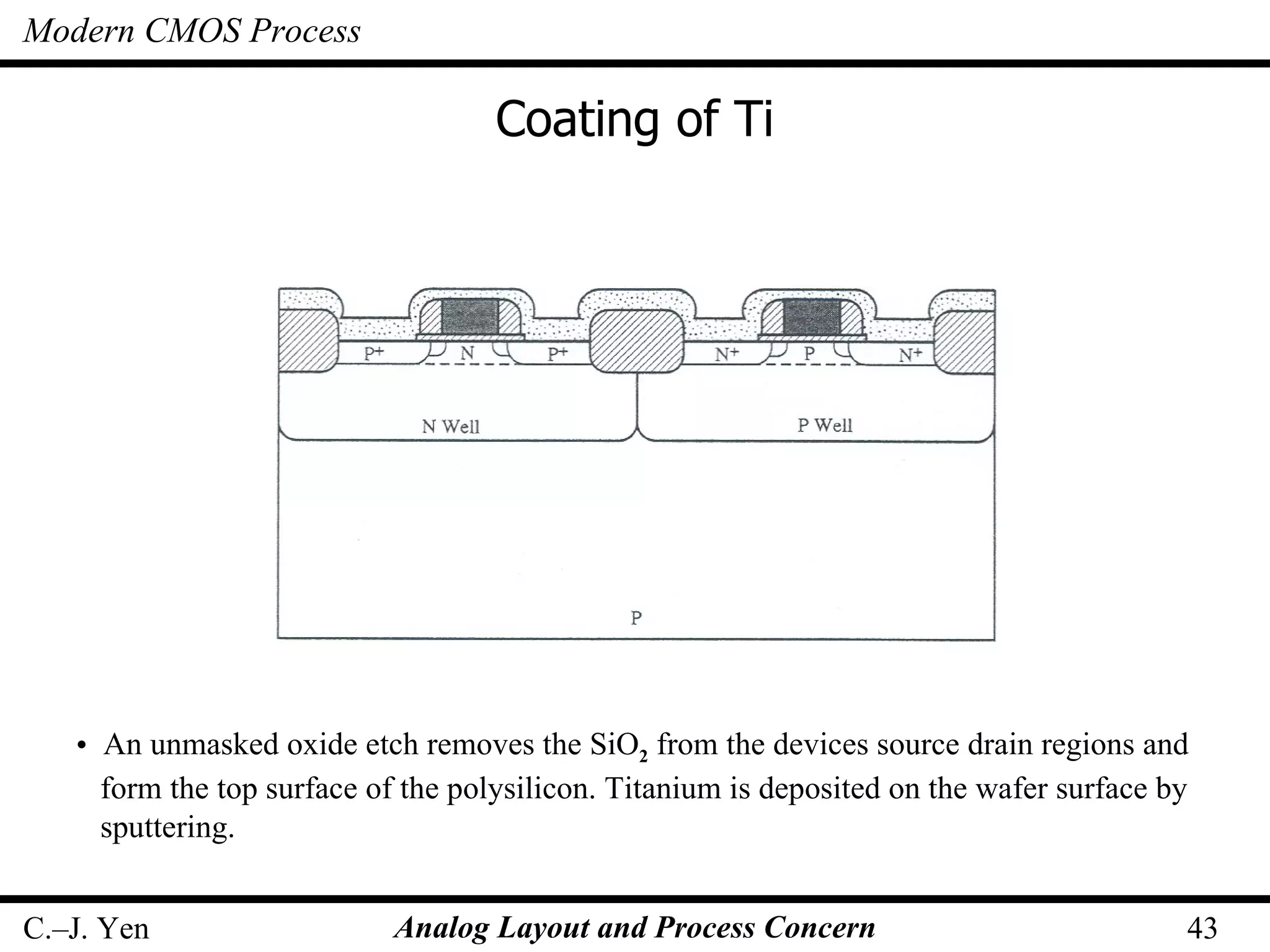 Analog Layout and Process Concern | PPT