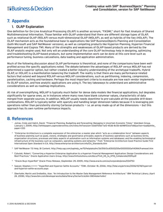 Creating Value with SAP BusinessObjects Planning and Consolidation, version for SAP NetWeaver | PDF