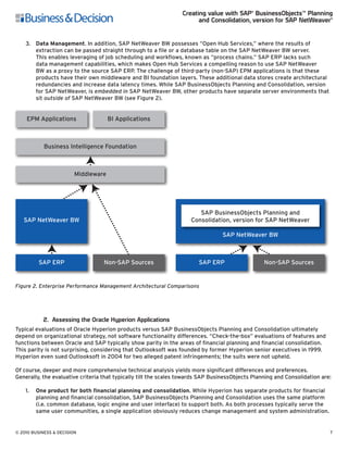 Creating Value with SAP BusinessObjects Planning and Consolidation, version for SAP NetWeaver | PDF