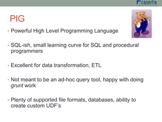 Big Data Warehousing: Pig vs. Hive Comparison | PPTX