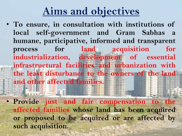 Rehabilitation & Resettlement policy | PPT