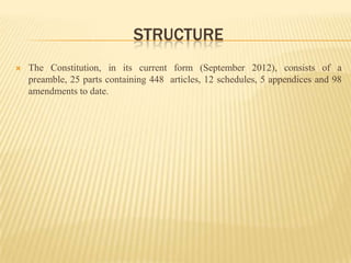 Be constitution of india | PPT