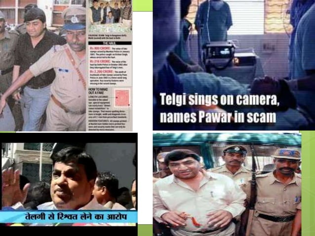 Telgi Scam | PPTX | Crime & Harmful Acts to Individuals, Society ...