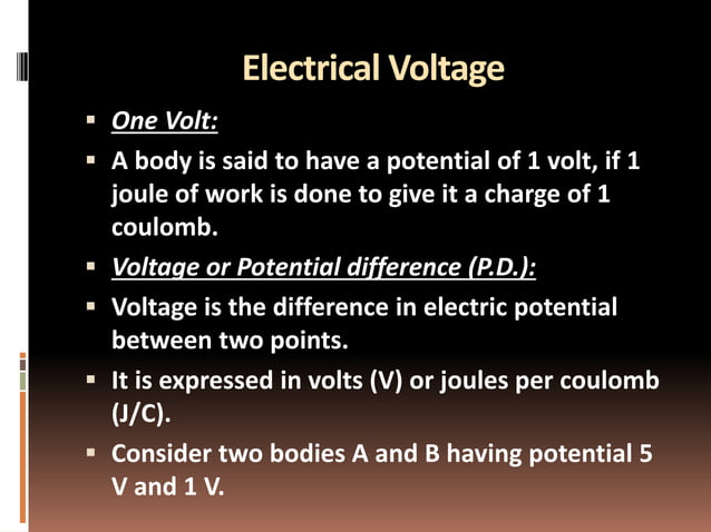 Electrical Quantities | PPTX