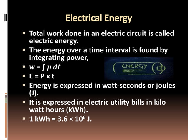 Electrical Quantities | PPTX