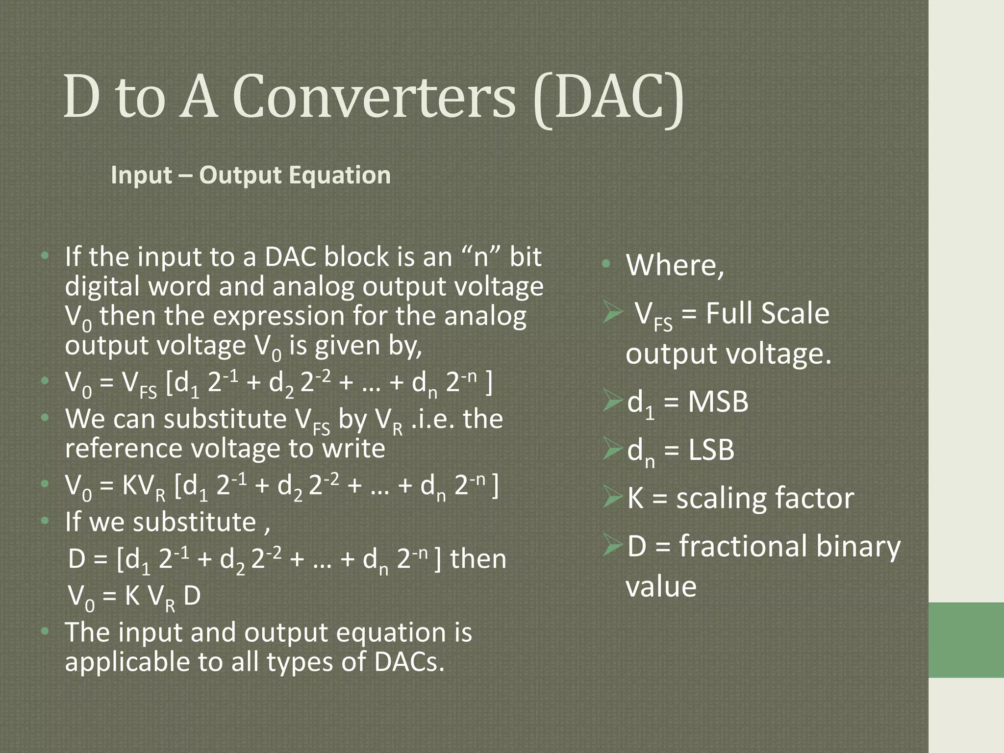 Data convertors | PPTX