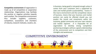 The recent Trend in the world of Competitive Environment | PPT