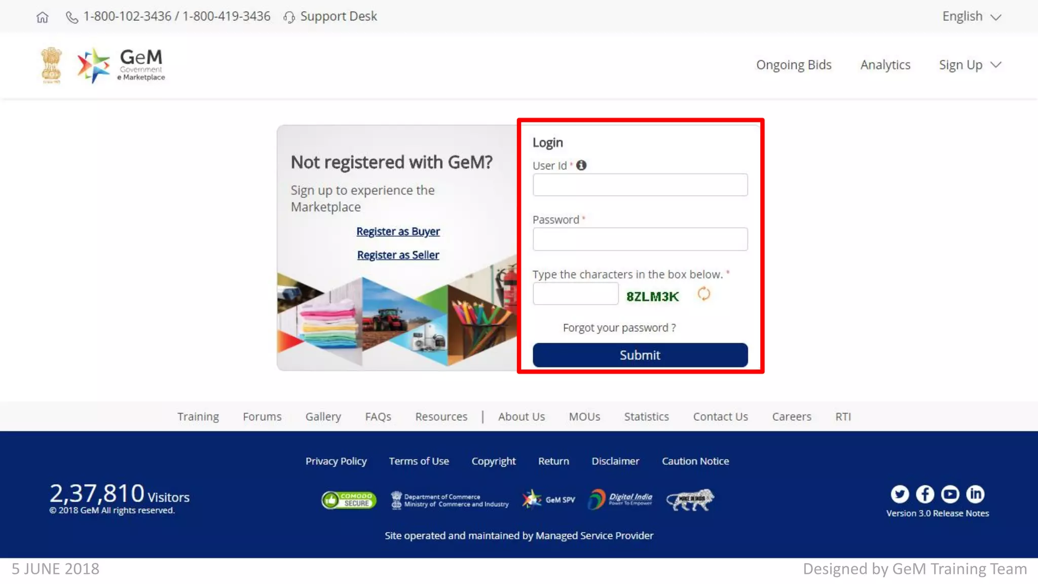 Buyer Module GeM 3.0- Procurement Direct Purchase (Railways) | PPT