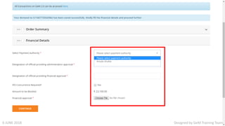Buyer Module GeM 3.0- Procurement Direct Purchase (Services) | PDF
