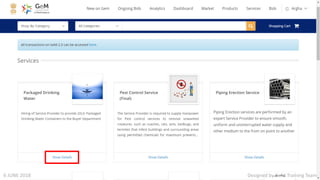Buyer Module GeM 3.0- Procurement Direct Purchase (Services) | PDF