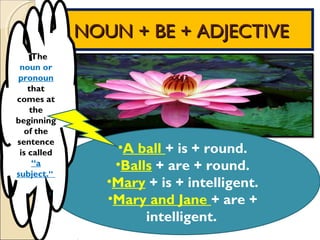 Be + adjective | PPT