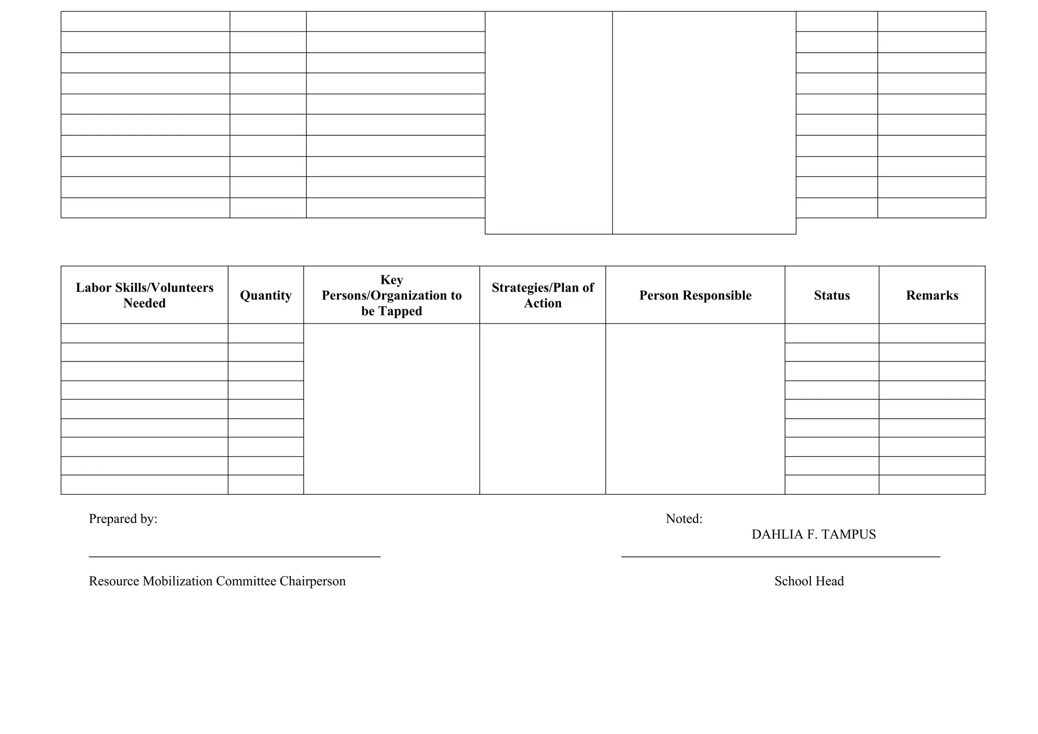brigada eskwela form three documents 2025 | DOCX