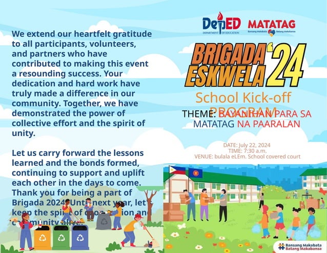 Kick Off Program with Technical Working Group | PPTX